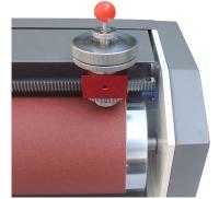 China Manual Abrasion Resistance Leather Testing Machine 220V OEM for sale
