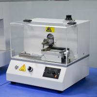 China Automatic Power Plastic Testing Machine Pendulum Impact Tester For Sample Notching Cutting for sale