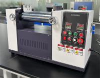 China Horizontal Layout Type Laboratory Two Roll Mill Machine For Rubber Mixing for sale