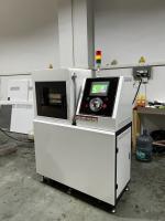 China Platen Flatness 0.03mm Plate Vulcanizer With Russian And English Operation Software 30 Ton Pressure Capacity for sale