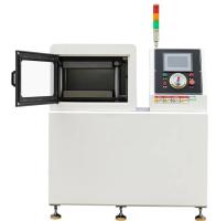 China 30 Ton Pressure Capacity Plate Rubber Testing Machine With Platen Hardness Of 50-60HRC for sale