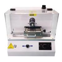 China Full Automatic Plastic Testing Equipment Sample V Notch Cutting Machine 220V for sale
