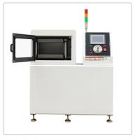 China Touch Screen Rubber Plate Vulcanizer with CREE.6 Hydraulic Flow 150mm Cylinder Stroke and 11mm/s Cylinder Speed for sale