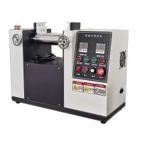 China Factory Price Open Mill Rubber Mix Machine with 50 ~ 60HRC Roller Hardness and 750*380*600mm Specification for 300sets/Month Production for sale