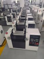 China Factory Price Open Mill Rubber Mix Machine with 50 ~ 60HRC Roller Hardness and 750*380*600mm Specification for 300sets/Month Production for sale