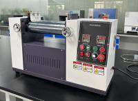 China Factory Price Open Mill Rubber Mix Machine with 50 ~ 60HRC Roller Hardness and 750*380*600mm Specification for 300sets/Month Production for sale