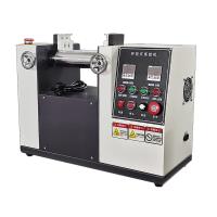 China Reliable Quality Large Working Capacity Rubber Refining Mill with SUS304 Stainless Steel Hopper and Manual Control for sale