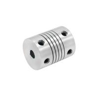 China Aluminum Alloy Cnc Stepper Motor D19l25 Flexible Shaft Coupling for sale