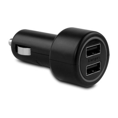 China Targus Dual USB 12V Cigarette Lighter Adapter Anodizing For IPad for sale