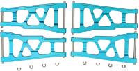 China Anodic Oxidation Aluminum Alloy Die Casting Parts 110 RC 4x4 Truck Parts for sale