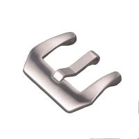 China 316l Stainless Steel Brushed Watch Pin Buckle Watch Band Strap Buckle for sale