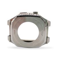 China 44mm CNC Watch Parts Stainless Steel Smart Watch Case For Apple Watch Series for sale