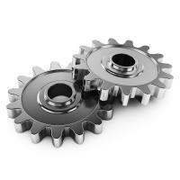 China Custom CNC Milling Parts Stainless Steel Steering Gear Toothed Gear For Industrial for sale