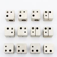 China OEM Machined Aluminum Parts Fabrication Zinc plated 0.005mm Tolerance for sale