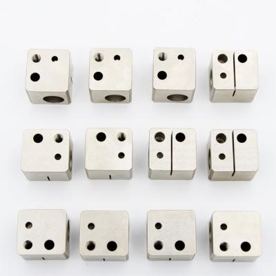 China OEM Machined Aluminum Parts Fabrication Zinc plated 0.005mm Tolerance for sale