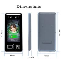 China 5-Inch Face Recognition Attendance System QR Code NFC Fingerprint WiFi Access Control OEM ODM Biometric Facial Detection Scanner for sale
