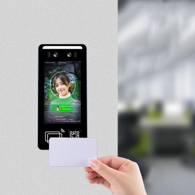 China Customizable 5-Inch Facial Detection Machine with QR Code NFC Fingerprint Access Control for Attendance System OEM ODM Supported for sale