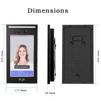 China Android AI Face Recognition Terminal with Card Fingerprint Attendance Access Control Via SDK API Support for OEM and ODM for sale