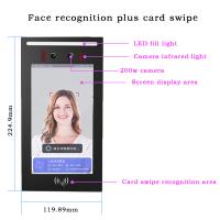 China Android AI Face Recognition Terminal with Card Fingerprint Attendance Access Control Via SDK API Support for OEM and ODM for sale