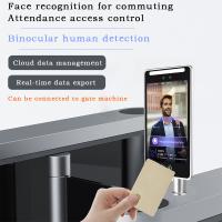 China Biometric Facial Access Control Terminal Support  QR Code NFC SDK OEM ODM 10.1-Inch Face Recognition Attendance Management for sale