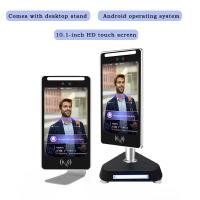 China Biometric Facial Access Control Terminal Support  QR Code NFC SDK OEM ODM 10.1-Inch Face Recognition Attendance Management for sale