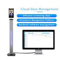 China Biometric Facial Access Control Terminal Support  QR Code NFC SDK OEM ODM 10.1-Inch Face Recognition Attendance Management for sale