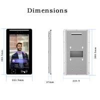 China Face Recognition Access Control Android System with Qrcode NFC IC WiFi  Customizable SDK Facial Attendance Management Terminal for sale