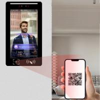 China 13.3 Inch Dynamic Biometric NFC Face Recognition Terminal Night Vision Access Control Punch Card Attendance Machine for sale