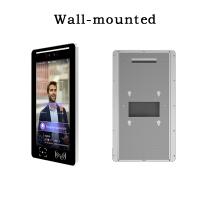 China 13.3 Inch Dynamic Biometric NFC Face Recognition Terminal Night Vision Access Control Punch Card Attendance Machine for sale