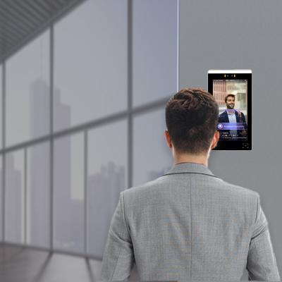 China 15.6 Inch Custom NFC Access Control Attendance System OEM Facial Recognition Security System WiFi Face Recognition Technology for sale