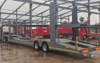 China Customized Car Carrier Trailer With ADR Certification For Transporting 7 Cars for sale