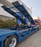 China High Performance 2floors 6/8/10units Car Semi Trailer With Hydraulic Lifting for sale