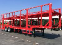 China Hydraulic Loading 2 Floors 8/10 Car Carrier Semi Trailer Within Fuwa / BPW Axle for sale