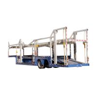 China 2 Axle 8 Car 17 Meter Hydraulic Car Semi Trailer For Russian Car Hauler Transport for sale