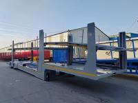 China Double Deck Hauler Car Semi Trailer Transport Truck With Air Suspension for sale