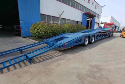 China Not Self Dumping 2 Axle Car Hauler 8/10 Car Carrier Trailer New Condition for sale