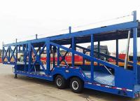 China Not Self Dumping 2 Axle Car Hauler 8/10 Car Carrier Trailer New Condition for sale