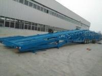 China Fuwa / BPW 3 Axle Car Trailer Semi Car Transporter 40t-60t Loading Weight for sale