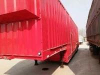 China Fuwa / BPW 3 Axle Car Trailer Semi Car Transporter 40t-60t Loading Weight for sale