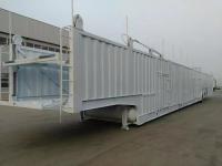 China Fuwa / BPW 3 Axle Car Trailer Semi Car Transporter 40t-60t Loading Weight for sale
