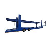 China 6-8-10-12 Cars Hydraulic Lift Double Deck Car Carrier Hauler Transport Semi Truck Trailer for sale
