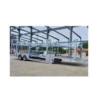 China 6-8-10-12 Cars Hydraulic Lift Double Deck Car Carrier Hauler Transport Semi Truck Trailer for sale