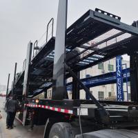 China 5/6/7/8 Car Semi Trailer Transport Customization With Security Initiative Protection Device for sale