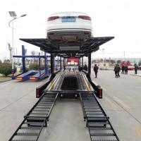 China 2 Axle Truck Semi Trailer Car Carrier Transport Semi Truck Trailer For Chinese Market for sale