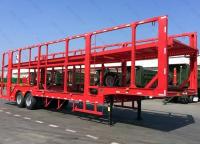 China 25T Max Payload Two Axle Car Carrier Trailer 8 Car Transporter Steel Material for sale