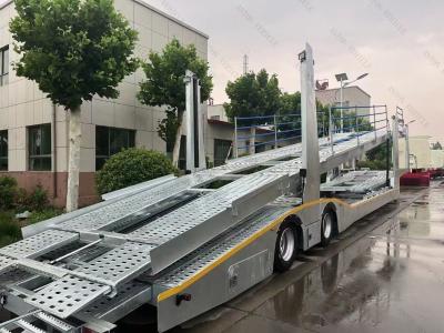 China ABS Ebs Double Floor Auto Transport Semi Trailer Car Semi Trailer 18t-28t Loading for sale