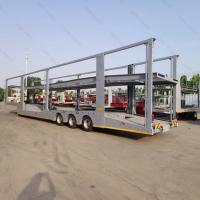 China 2 Axle Air Suspension Car Transport Semi Trailer For Transporting 5, 7, 8 Cars for sale