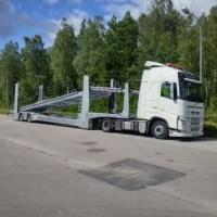 China 2/3 Axle Car Transporter Trailer Auto Transport Semi Trailer 18t-28ton Loading for sale