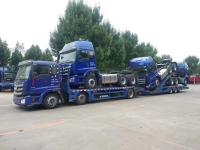 China Fuwa / BPW Axle Dependent Car Transport Trailer Dolly For SUV Transport Customizable for sale