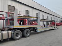 China Hydraulic Lifting Double Deck Car Transport Trailer AND9201TCL Versatile for sale